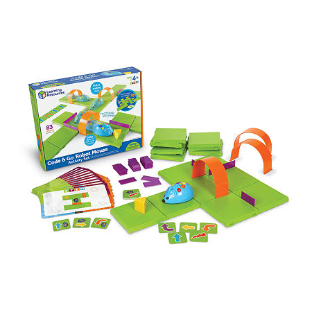 Learning Resources Learning Essentials - Code Go Robot Mouse Activity Set