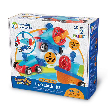 Click here for Learning Resources 1-2-3 Build It! Car-Plane-Boat... prices