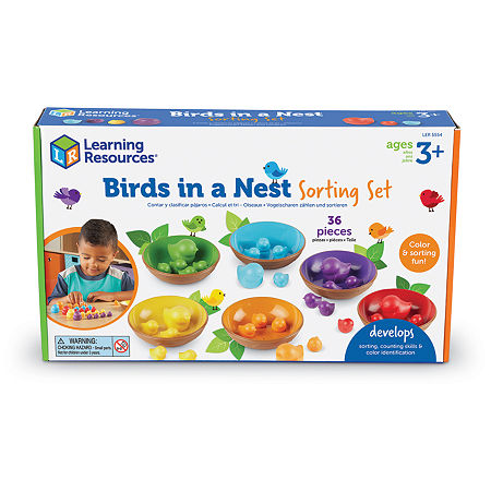 Learning Resources Learning Essentials - Birds In A Nest Sorting Set
