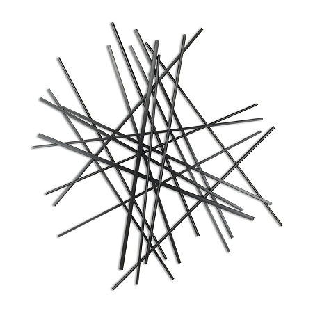 Click here for Cheungs Avalon Black Large Abstract Metal Wall Art... prices