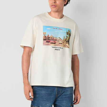 Click here for Arizona Mens Short Sleeve Boxy Fit Graphic T-Shirt... prices