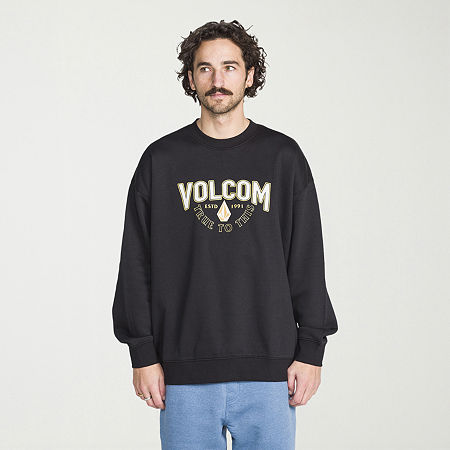 Click here for VOLCOM Mens Crew Neck Long Sleeve Sweatshirt  X-la... prices