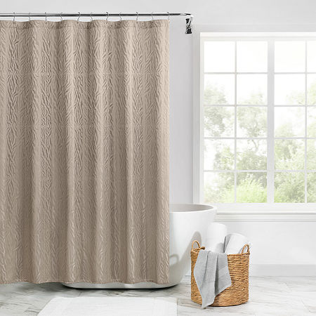 Click here for Fieldcrest Zebra Shower Curtain  One Size  Beige prices