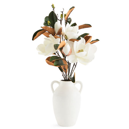Click here for Linden Street Floral Arrangement  One Size  White prices