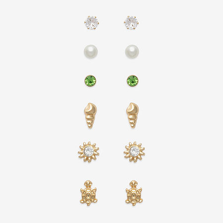 Click here for Mixit Turtle Womens Cubic Zirconia Hypoallergenic... prices