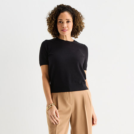 Click here for Liz Claiborne Tall Womens Short Sleeve Pullover Sw... prices