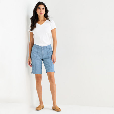 Click here for St. Johns Bay Womens 11 Tall Bermuda Short  2 Tall... prices