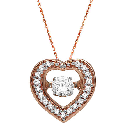 Click here for Love in Motion 1/4 CT. T.W. Diamond 10K Rose Gold... prices