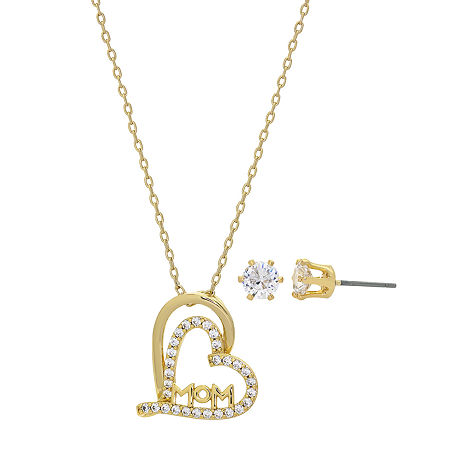 Click here for Sparkle Allure Mom Womens Cubic Zirconia 14K Gold... prices