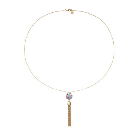 Click here for Monet Jewelry Womens Pink 32 Inch Pendant Necklace... prices