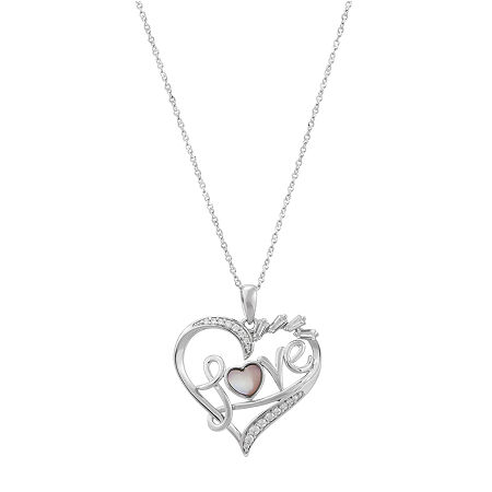Click here for DiamonArt Love Womens White Cubic Zirconia Sterlin... prices