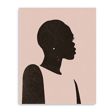 Click here for 16X20 Pink Silhouette Canvas Wall Art  One Size  P... prices