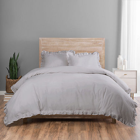 Click here for Vue Rona 3pc Duvet Set  One Size  Gray prices