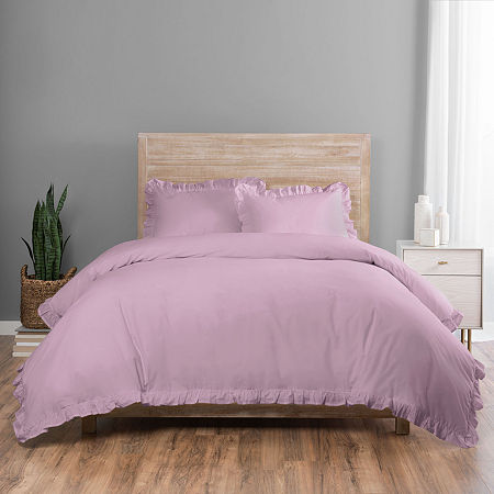 Click here for Vue Rona 3pc Duvet Set  One Size  Purple prices