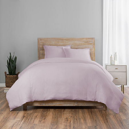 Click here for Vue Lark Solid 3pc Cotton Duvet Set  One Size  Blu... prices
