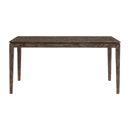 Click here for Pasadena Rectangular Wood-Top Dining Table  One Si... prices