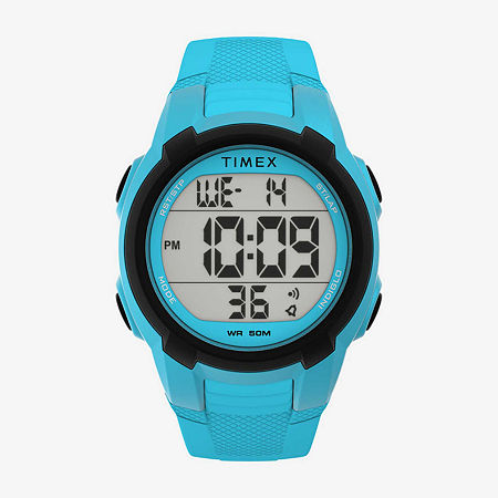 Click here for Timex Sport Mens Chronograph Blue Strap Watch Tw5m... prices