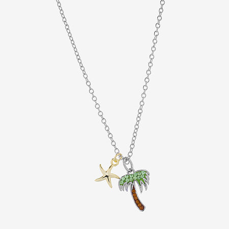 Click here for Sparkle Allure Palm Tree And Starfish Womens Multi... prices