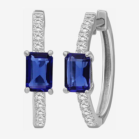 Click here for Womens Emerald-cut Gemstone & 1/4 CT. T.W. Lab-Gro... prices