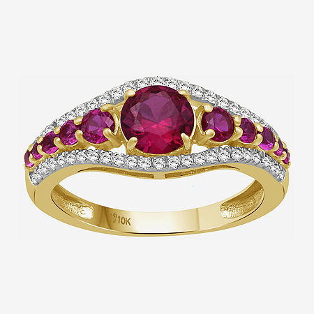 Click here for Womens Gemstone & 1/4 CT. T.W. Lab-Grown Diamond 1... prices