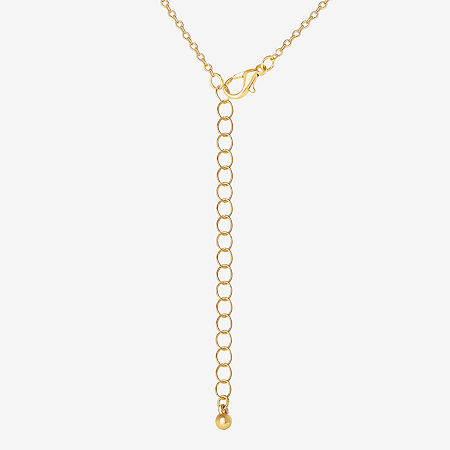 Click here for JS Jessica Simpson Gold Tone Pendant Necklace & St... prices