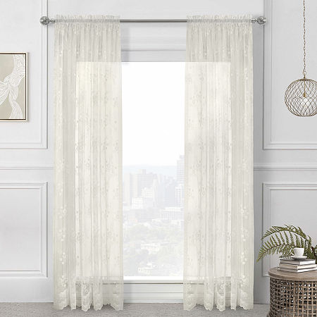Click here for Habitat Mona Lisa Rod Pocket Sheer Single Curtain... prices
