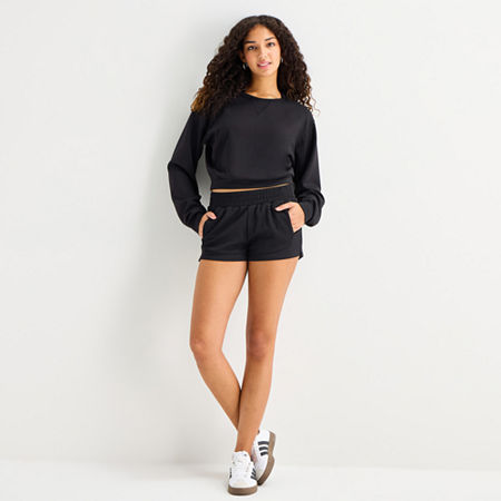 Click here for Arizona Juniors Womens Mid Rise Juniors Jogger Sho... prices