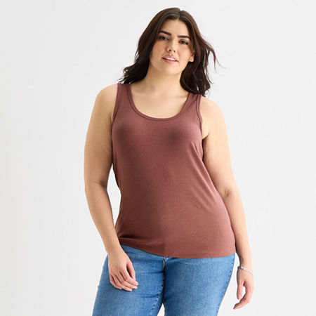 Click here for a.n.a Womens Plus U Neck Sleeveless Tank Top  4x... prices