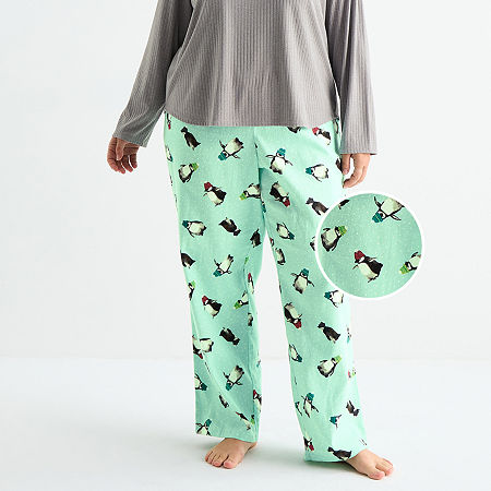 Click here for Sleep Chic Womens Flannel Pajama Pants  X-large Ta... prices
