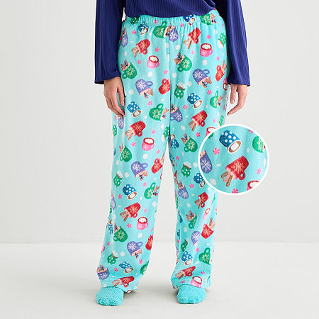 Click here for Sleep Chic Womens Fleece Pajama Pants With Sock  1... prices