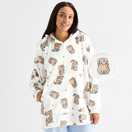 Click here for Arizona Body Womens Fleece Hooded Long Sleeve Juni... prices