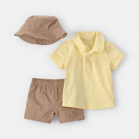 Click here for Carters Baby Boys Top  Hat and Shorts  3-Piece Set... prices