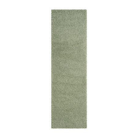 Click here for Safavieh Laguna Shag Collection Claes Solid Runner... prices
