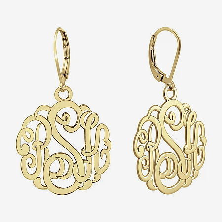 Click here for Personalized 14K Gold Over Sterling Silver Monogra... prices