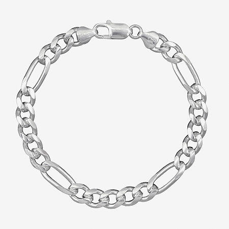 Click here for Made in Italy Mens Sterling Silver 8 1/2 Inch Soli... prices