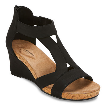 Click here for St. Johns Bay Womens Taz Wedge Sandals  8 Medium... prices