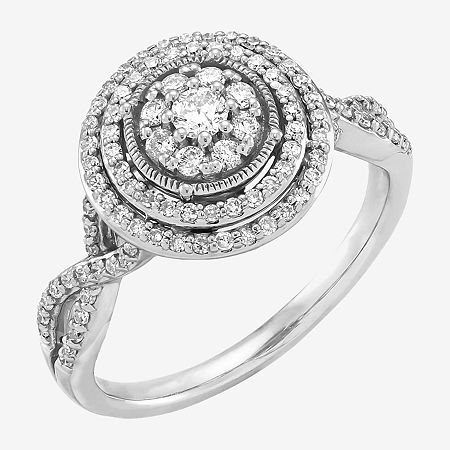 Click here for Limited Quantities! Womens 1/2 CT. T.W. Natural Wh... prices