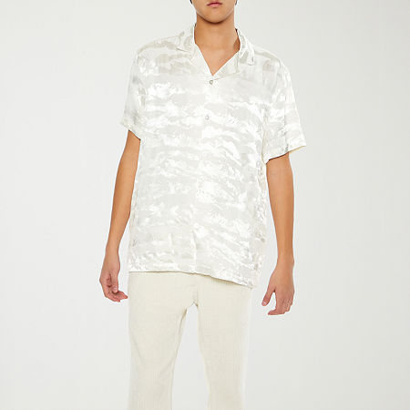 Click here for Forever 21 Mens Short Sleeve Abstract Button-Down... prices