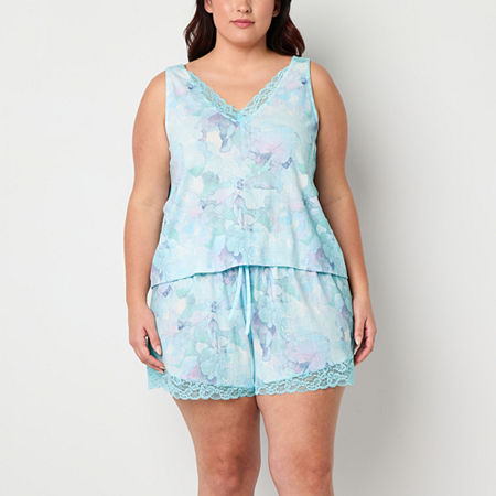 Click here for Ambrielle Womens V-Neck Sleeveless 2-pc. Plus Paja... prices