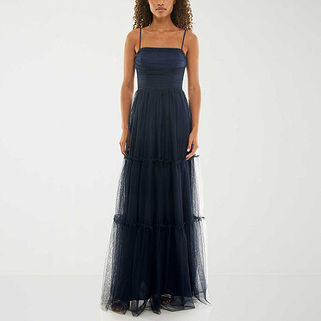 Click here for B. Smart Mesh Tier Womens Sleeveless Ball Gown Jun... prices