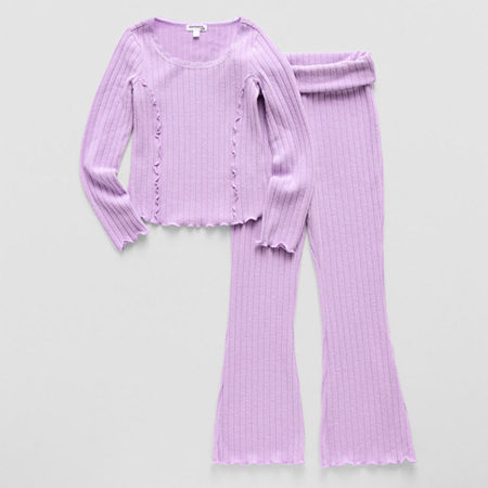 Click here for Eyeshadow Big Kid Girls 2-pc. Pant Set  Small (7-8... prices