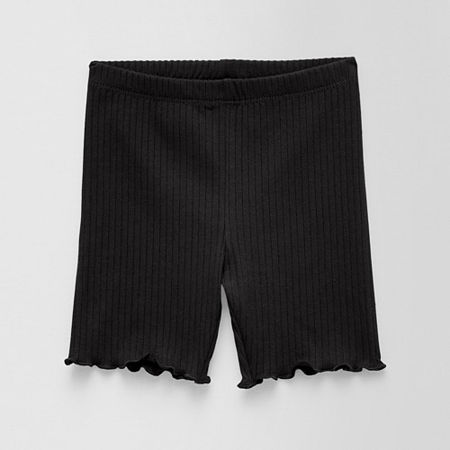 Click here for Okie Dokie Rib-Knit Lettuce-Edge Toddler & Little... prices