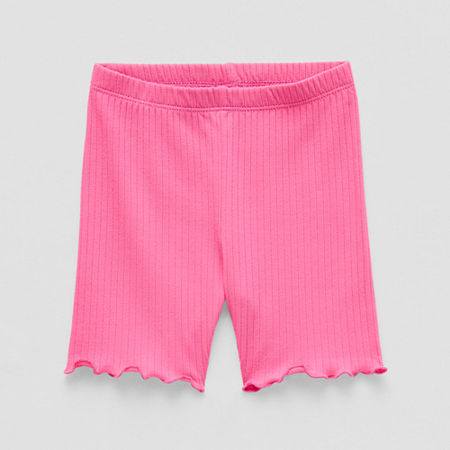 Click here for Okie Dokie Rib-Knit Lettuce-Edge Toddler & Little... prices