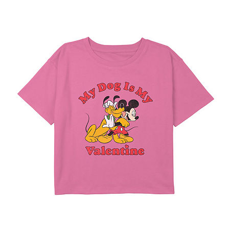 Click here for Disney Collection Little & Big Kid Girls Crew Neck... prices