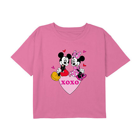 Click here for Disney Collection Little & Big Kid Girls Crew Neck... prices