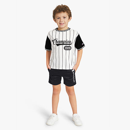 Click here for Champion Little Boys 2-pc. Short Set  7  White prices