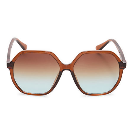 Click here for a.n.a Orange Geo Womens Sunglasses  One Size  Brow... prices