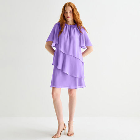 Click here for Jessica Howard Womens Short Sleeve Floral Shift Dr... prices