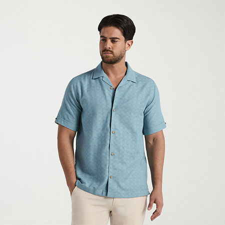 Click here for Cubavera Mens Short Sleeve Classic Fit Button-Down... prices