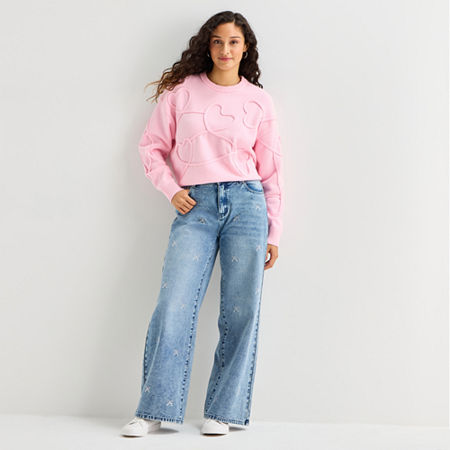 Click here for Forever 21 Womens Juniors Low Rise Relaxed Fit Emb... prices